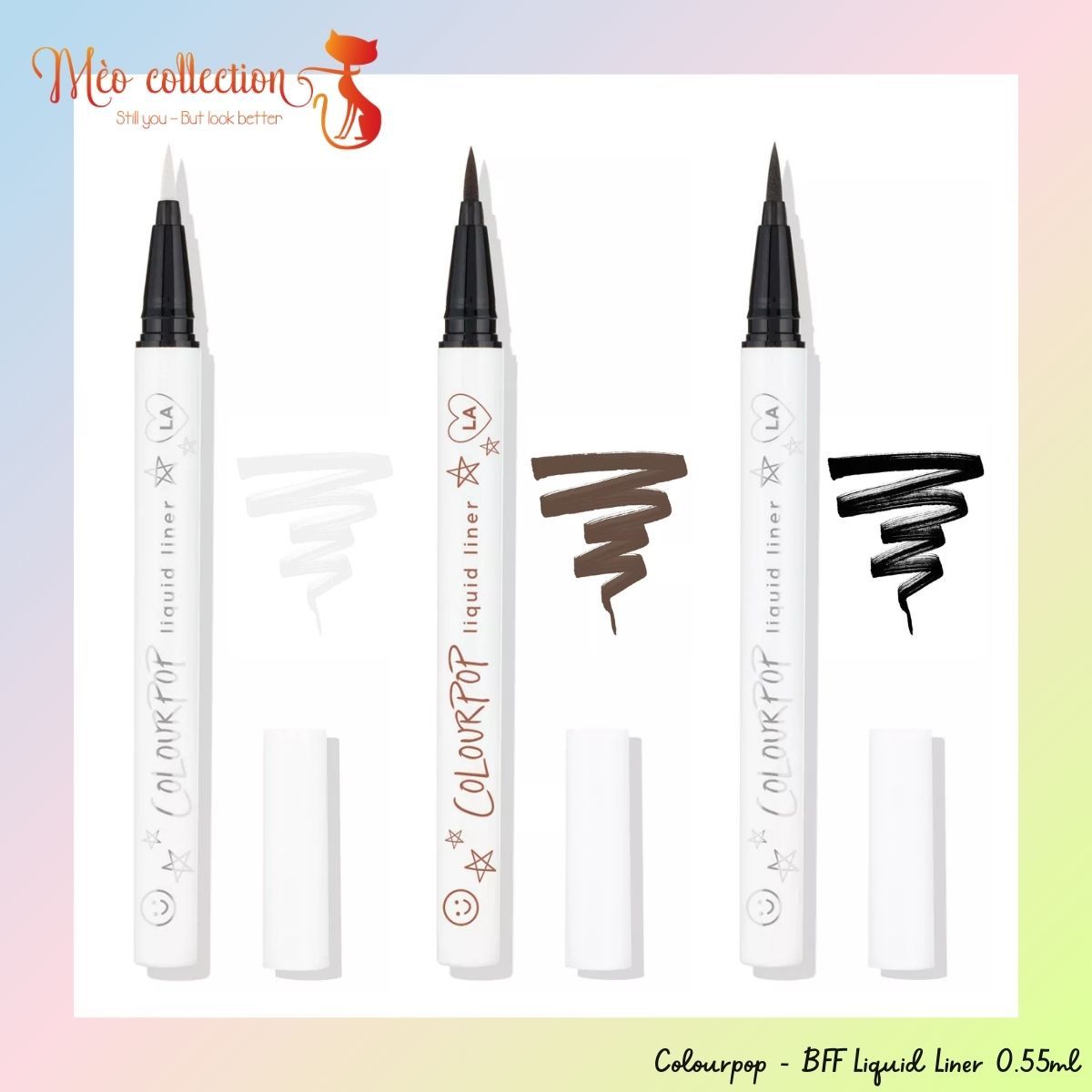 Bút kẻ mắt nước Colourpop - BFF Liquid Liner 0.55ml – meo.collection