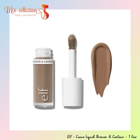 Tạo khối dạng lỏng ELF - Camo Liquid Bronzer & Contour 4ml – meo.collection
