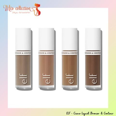 Tạo khối dạng lỏng ELF - Camo Liquid Bronzer & Contour 4ml – meo.collection