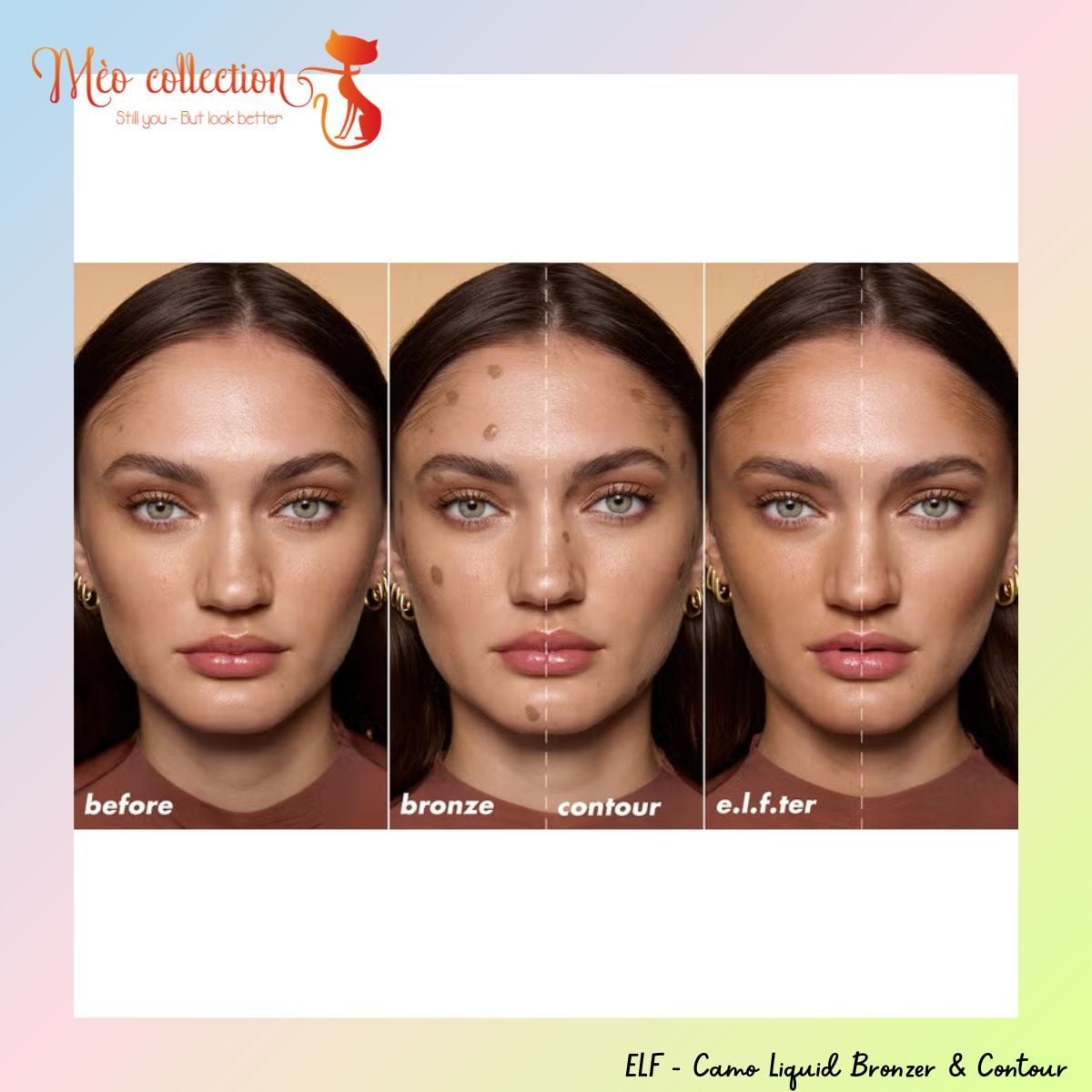 Tạo khối dạng lỏng ELF - Camo Liquid Bronzer & Contour 4ml – meo.collection