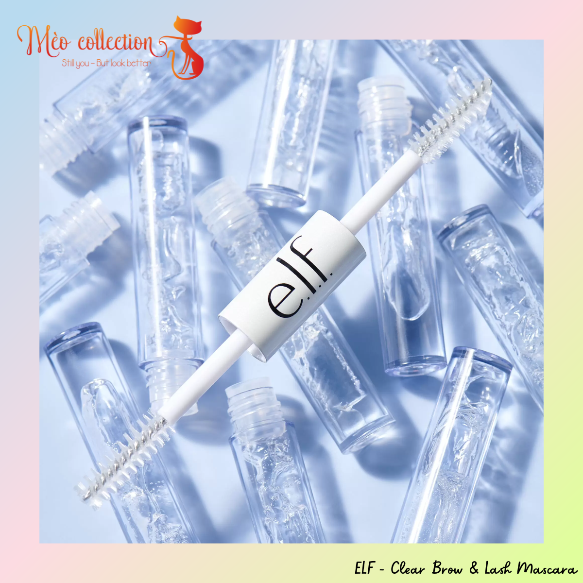 Gel chuốt cố định mi & chân mày ELF - Clear Brow & Lash Mascara 2.5ml – meo.collection