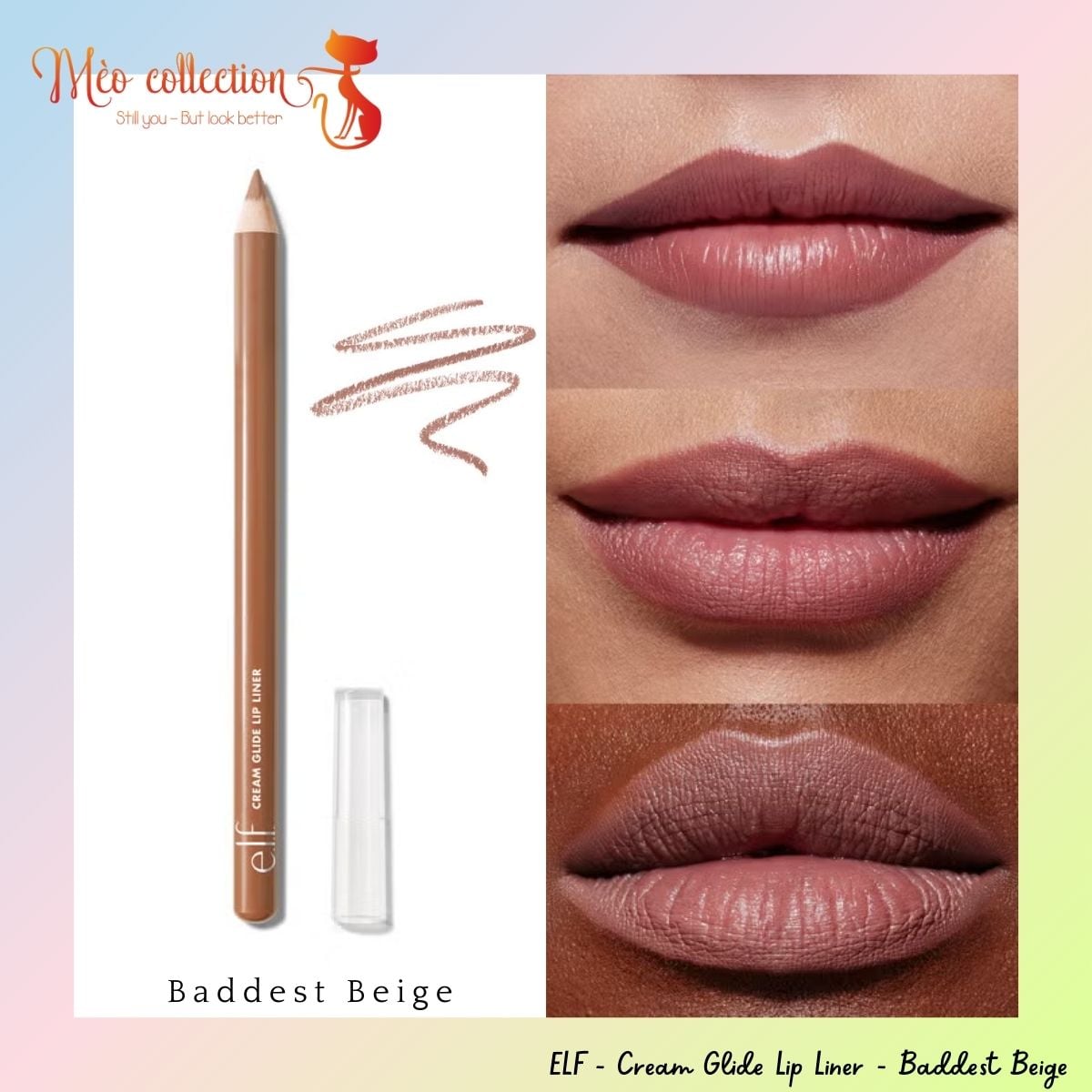 Chì kẻ môi dạng chuốt ELF - Cream Glide Lip Liner – meo.collection