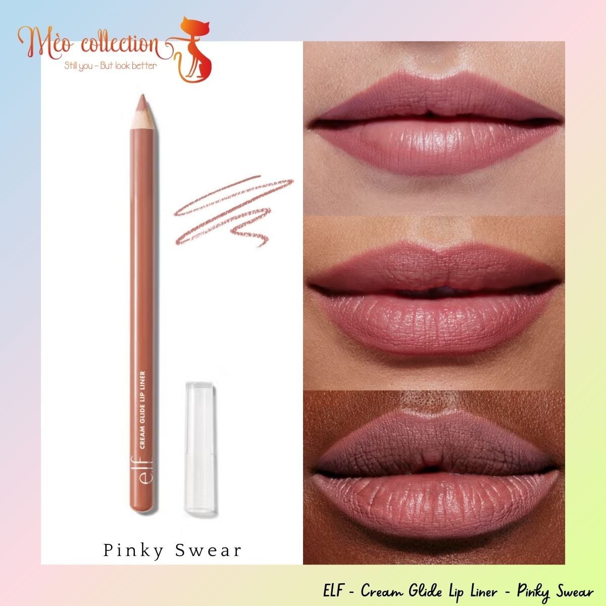 Chì kẻ môi dạng chuốt ELF - Cream Glide Lip Liner – meo.collection