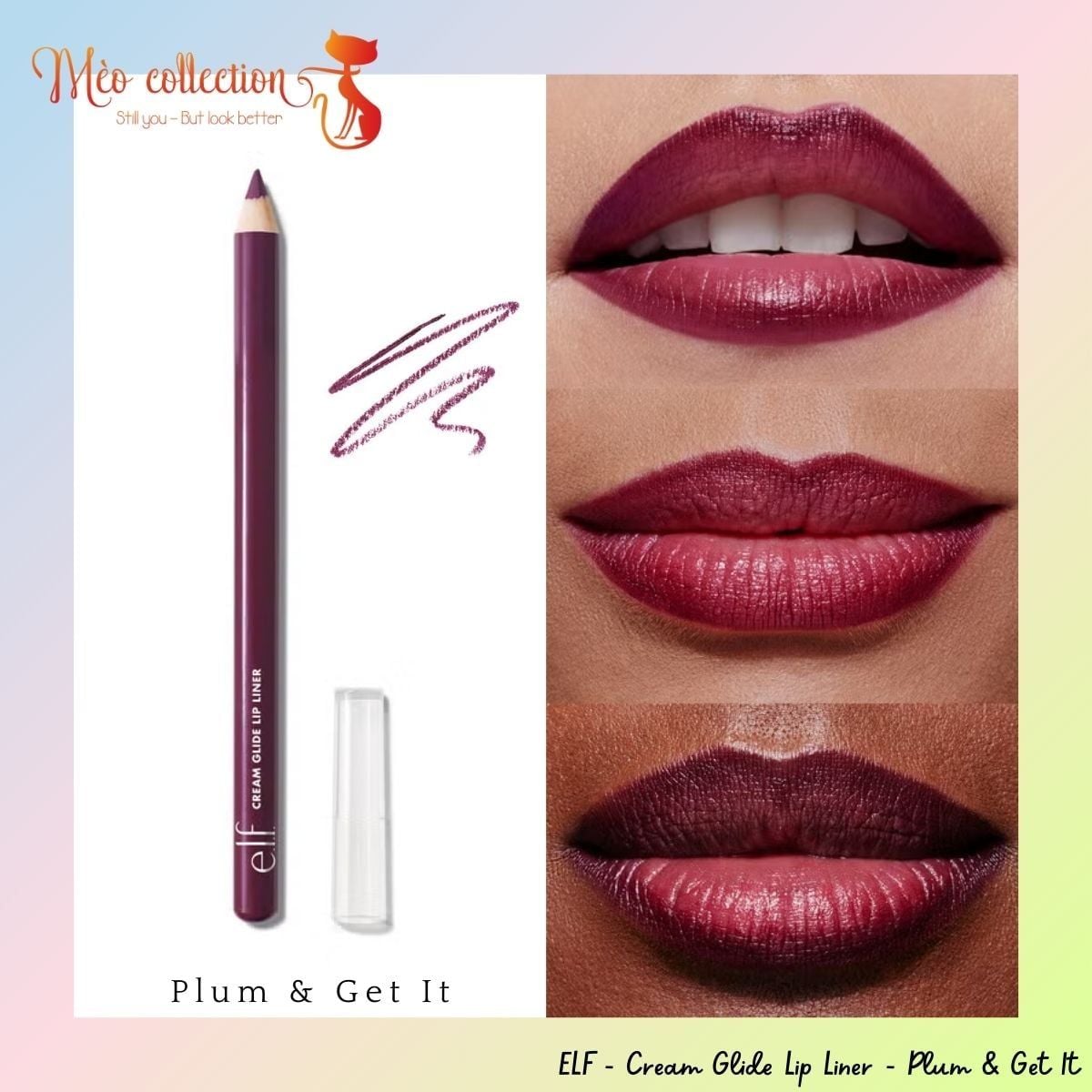 Chì kẻ môi dạng chuốt ELF - Cream Glide Lip Liner – meo.collection
