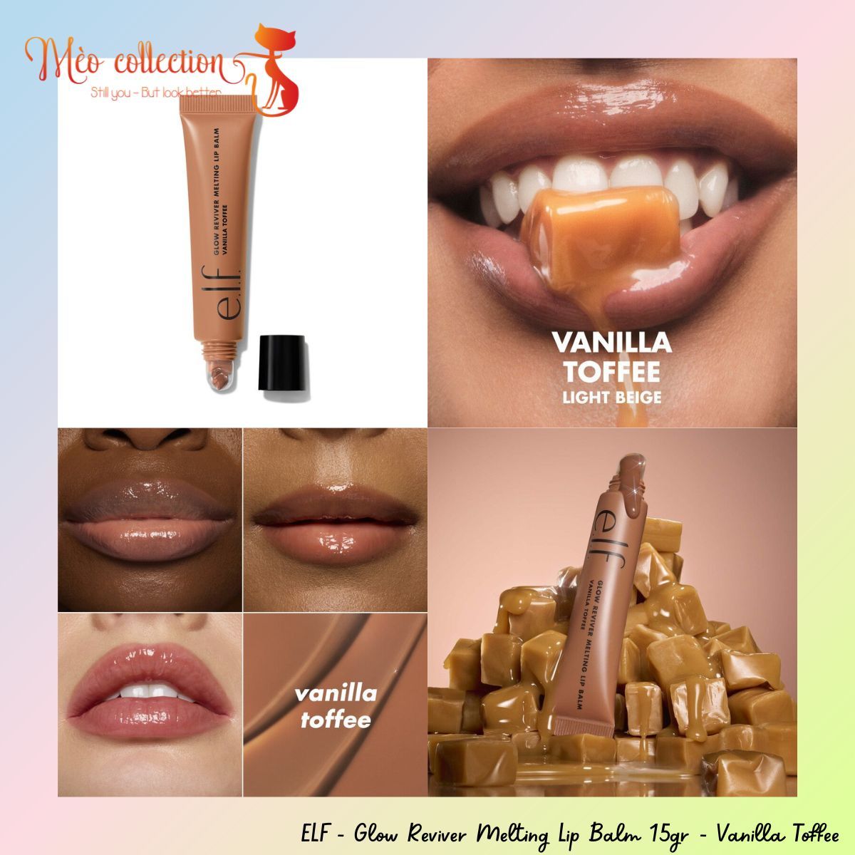 Son dưỡng ELF - Glow Reviver Melting Lip Balm 15gr – meo.collection