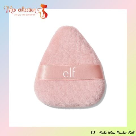 Bông phấn trang điểm ELF - Halo Glow Powder Puff – meo.collection