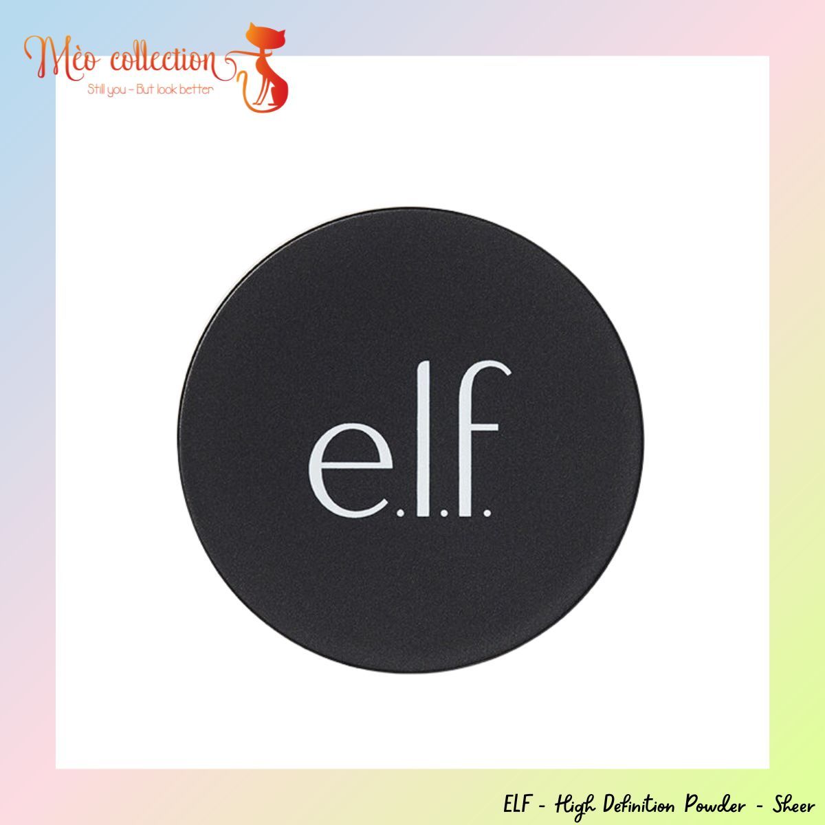 Phấn phủ ELF High Definition (HD) Powder màu Sheer – meo.collection