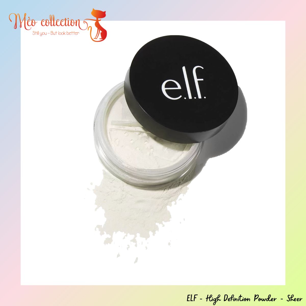 Phấn phủ ELF High Definition (HD) Powder màu Sheer – meo.collection