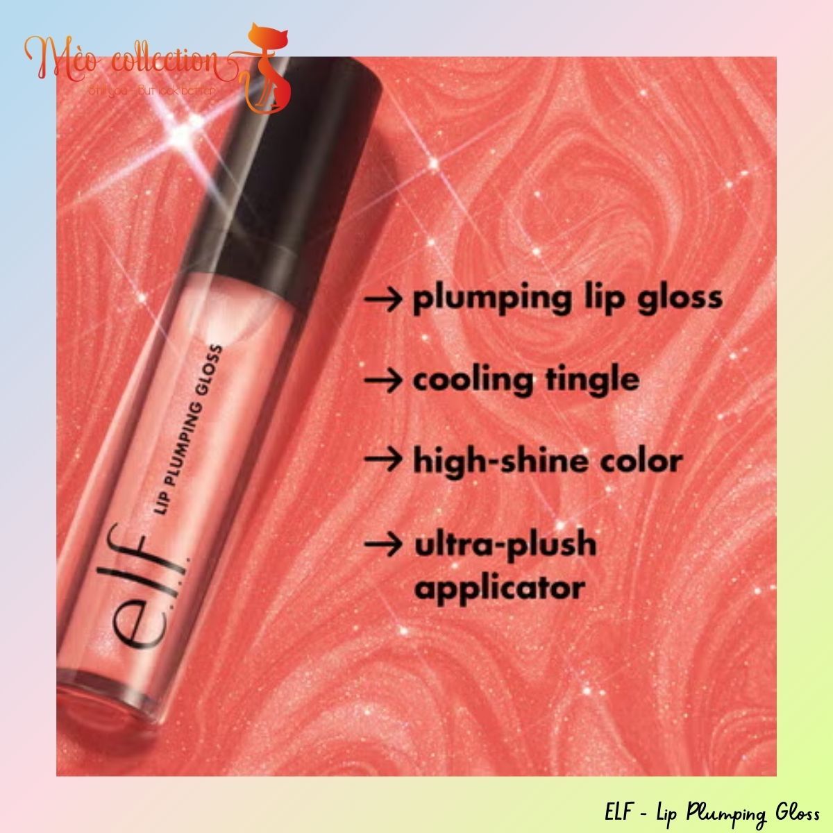 Son bóng căng mọng môi ELF - Lip Plumping Gloss – meo.collection