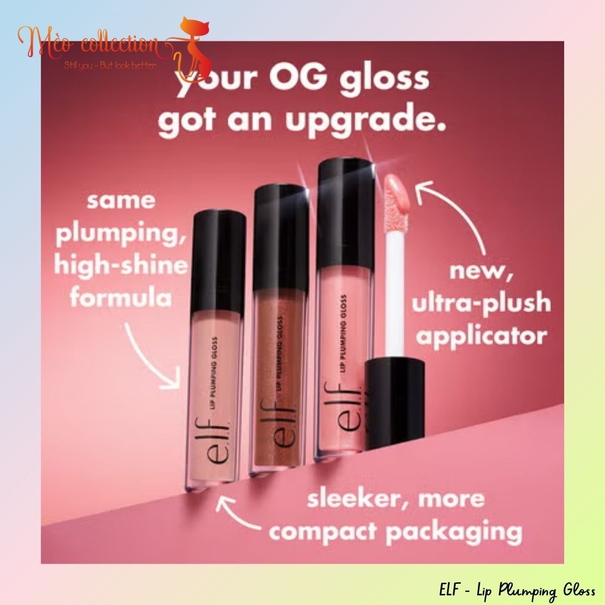 Son bóng căng mọng môi ELF - Lip Plumping Gloss – meo.collection