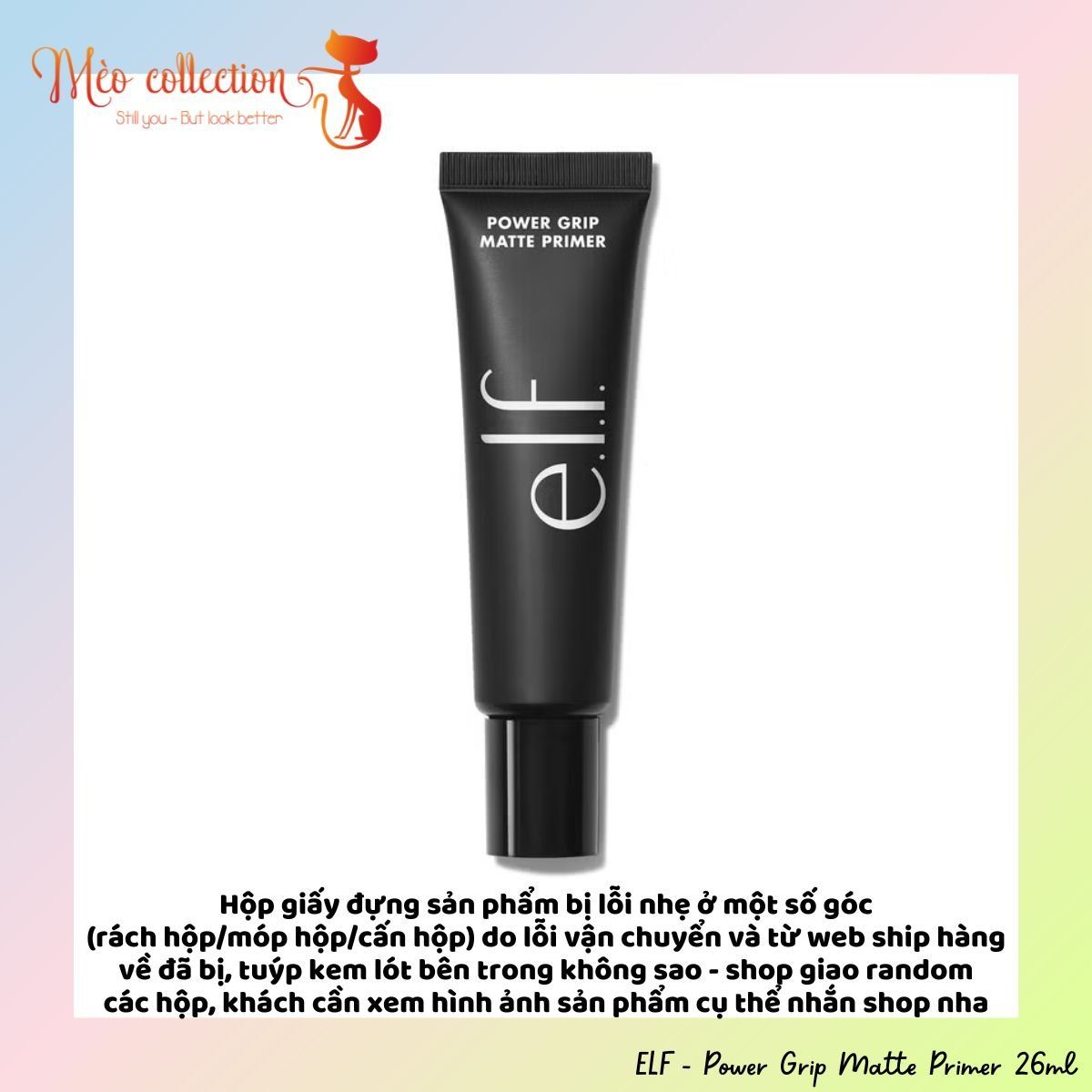 Kem lót ELF - Power Grip Primer (+ 4% Niacinamide) các loại – meo ...