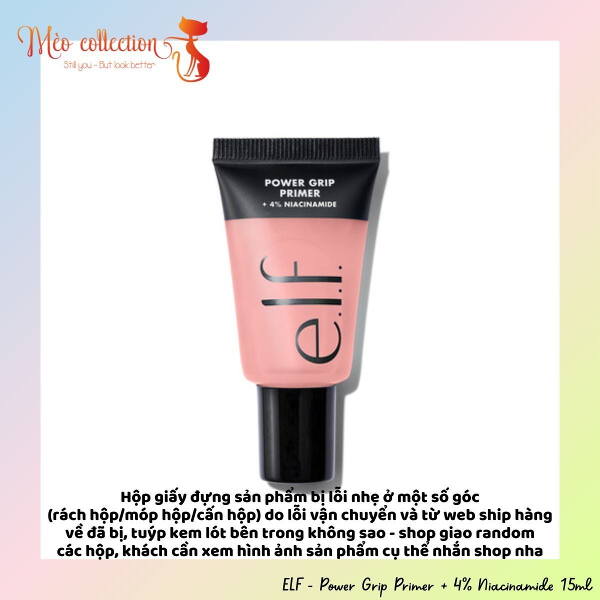 Kem lót ELF - Power Grip Primer (+ 4% Niacinamide) các loại – meo ...