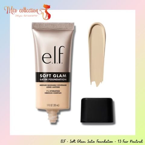 Kem nền ELF - Soft Glam Satin Foundation 30ml – meo.collection