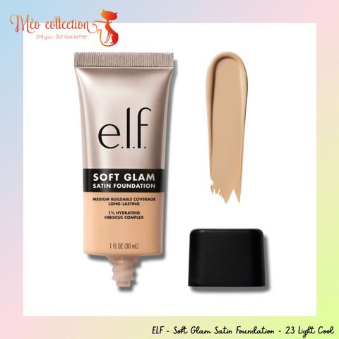 Kem nền ELF - Soft Glam Satin Foundation 30ml – meo.collection