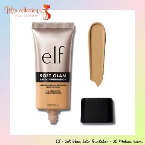 Kem nền ELF - Soft Glam Satin Foundation 30ml – meo.collection