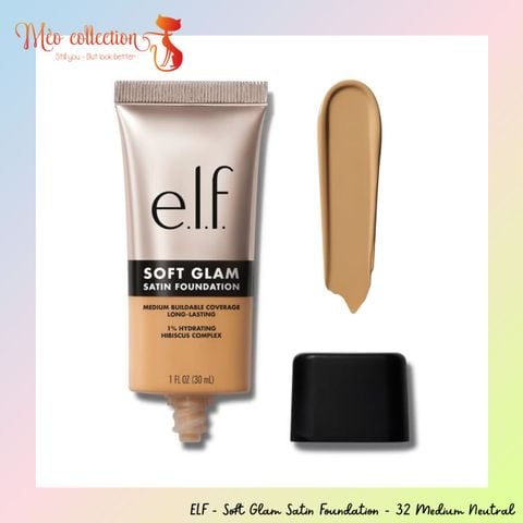 Kem nền ELF - Soft Glam Satin Foundation 30ml – meo.collection