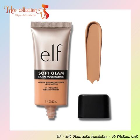 Kem nền ELF - Soft Glam Satin Foundation 30ml – meo.collection