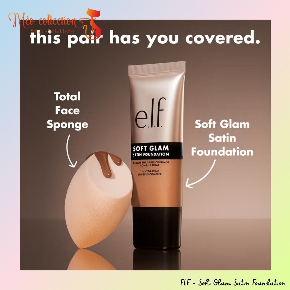 Kem nền ELF - Soft Glam Satin Foundation 30ml – meo.collection