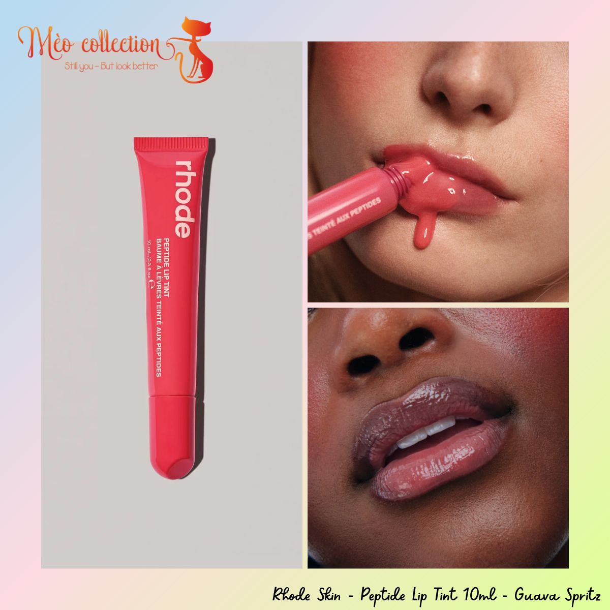 Son dưỡng có màu Rhode - Peptide Lip Tint 10ml – meo.collection