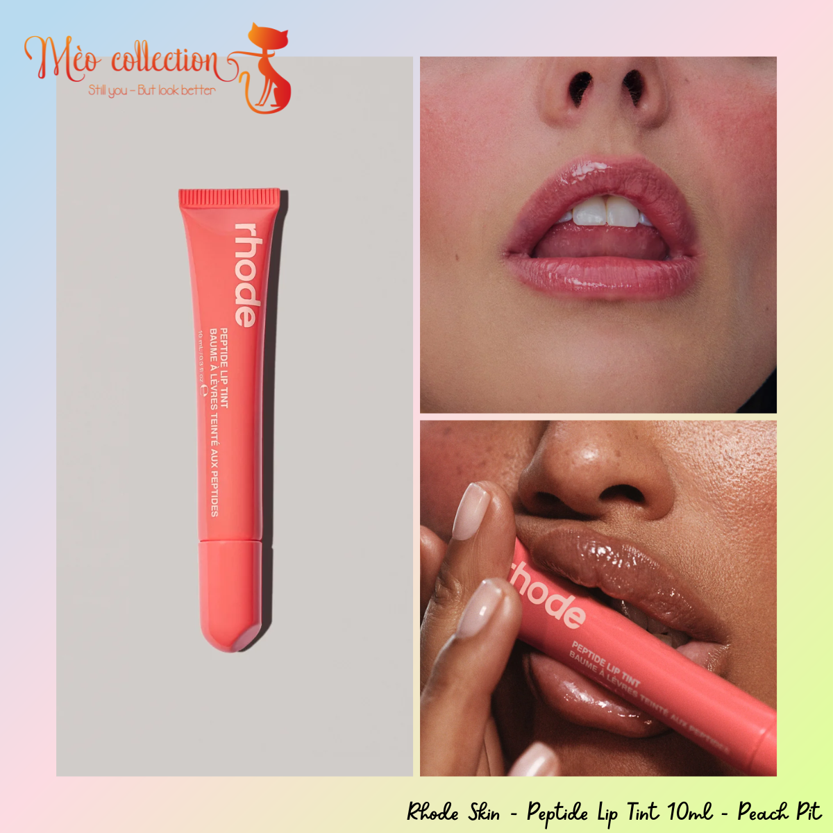 Son dưỡng có màu Rhode - Peptide Lip Tint 10ml – meo.collection