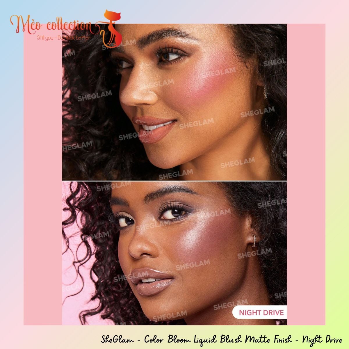 [KHÔNG NHŨ] Má hồng dạng lỏng SheGlam - Color Bloom Liquid Blush Matte ...