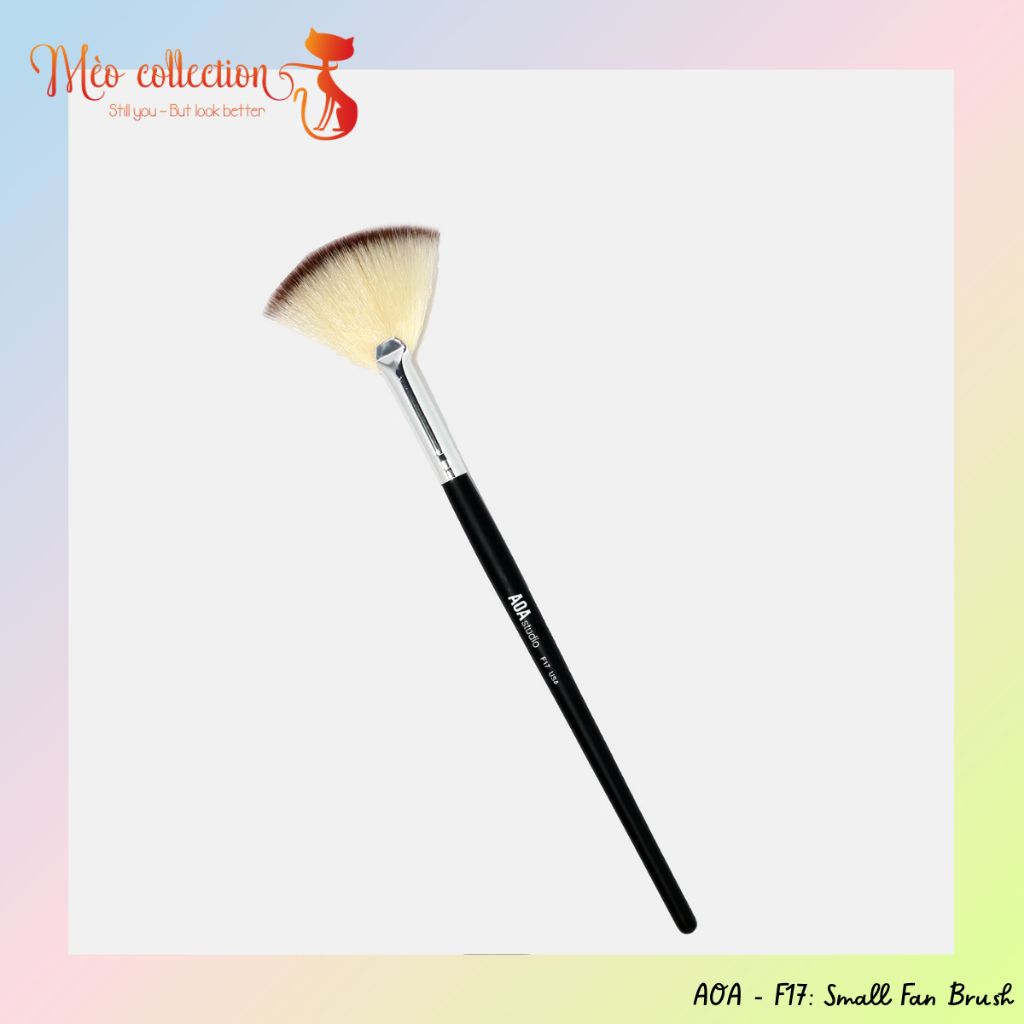 Cọ quạt loại nhỏ AOA F17: Small Fan Brush – meo.collection