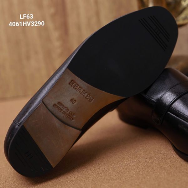 LF63 Giày Công Sở Loafer Hermes - Magalymen