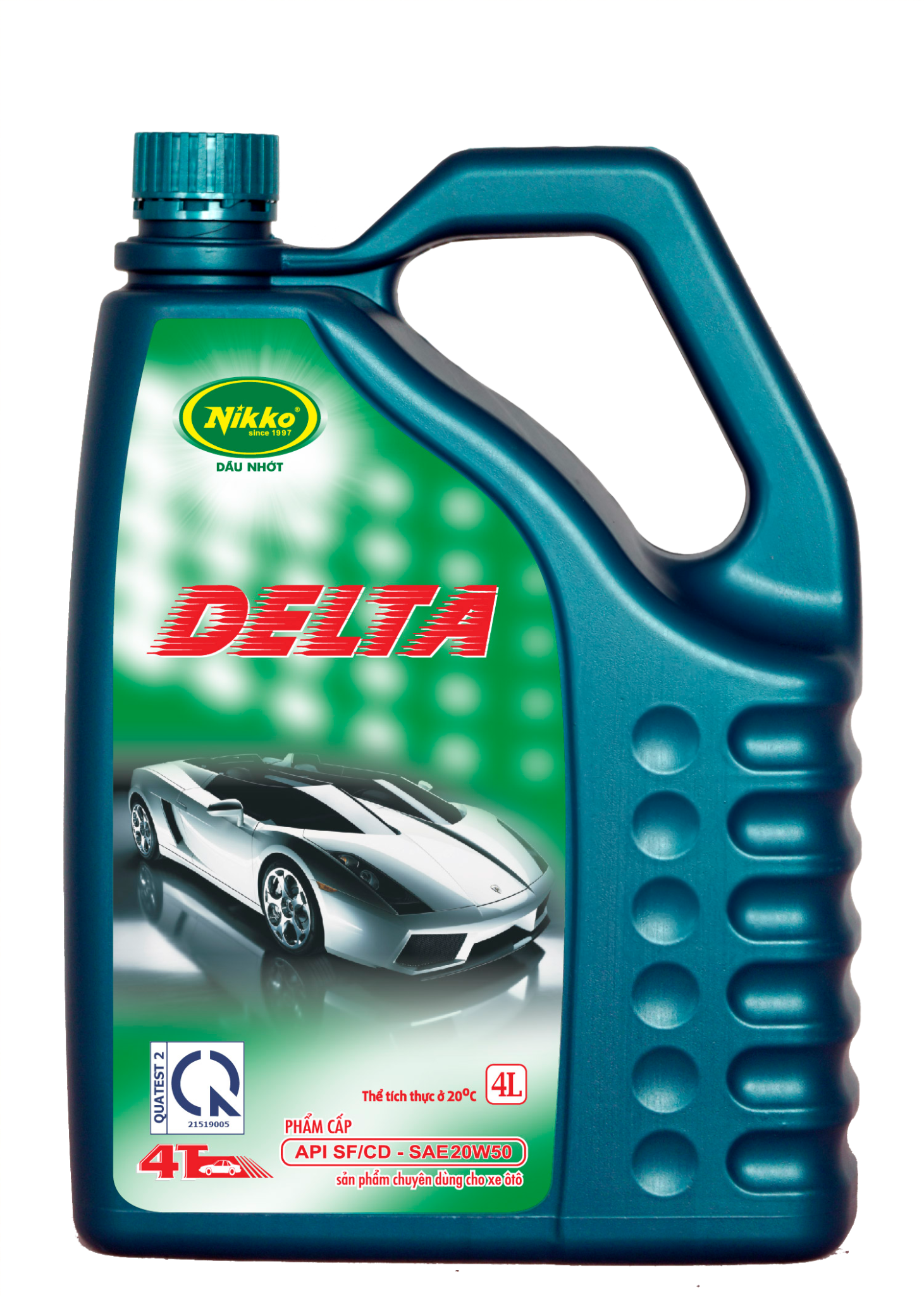 NIKKO DELTA 4T ENGINE OIL PHẨM CẤP API: SF/CD ĐỘ NHỚT SAE 20W50 – nikko