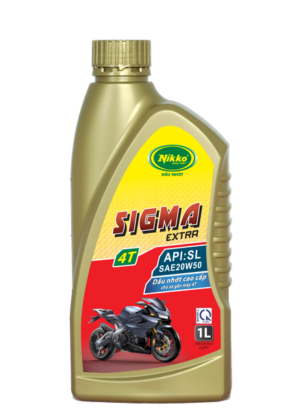 NIKKO SIGMA EXTRA ENGINE OIL PHẨM CẤP API: SL ĐỘ NHỚT SAE 20W50 – nikko