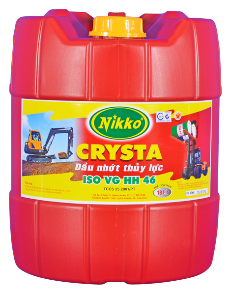 NIKKO XP CRYSTA HYDRAULIC OIL ISO VG HH 32/46/68 – nikko
