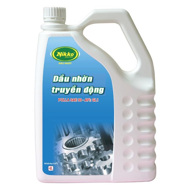 NIKKO POLLA GEAR OIL PHẨM CẤP API: GL-1 ĐỘ NHỚT SAE 90 – nikko