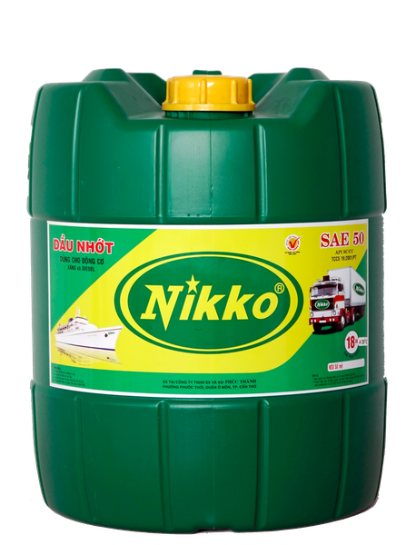 NIKKO STANDA ENGINE OIL PHẨM CẤP API: SC/CC ĐỘ NHỚT SAE 50 – nikko