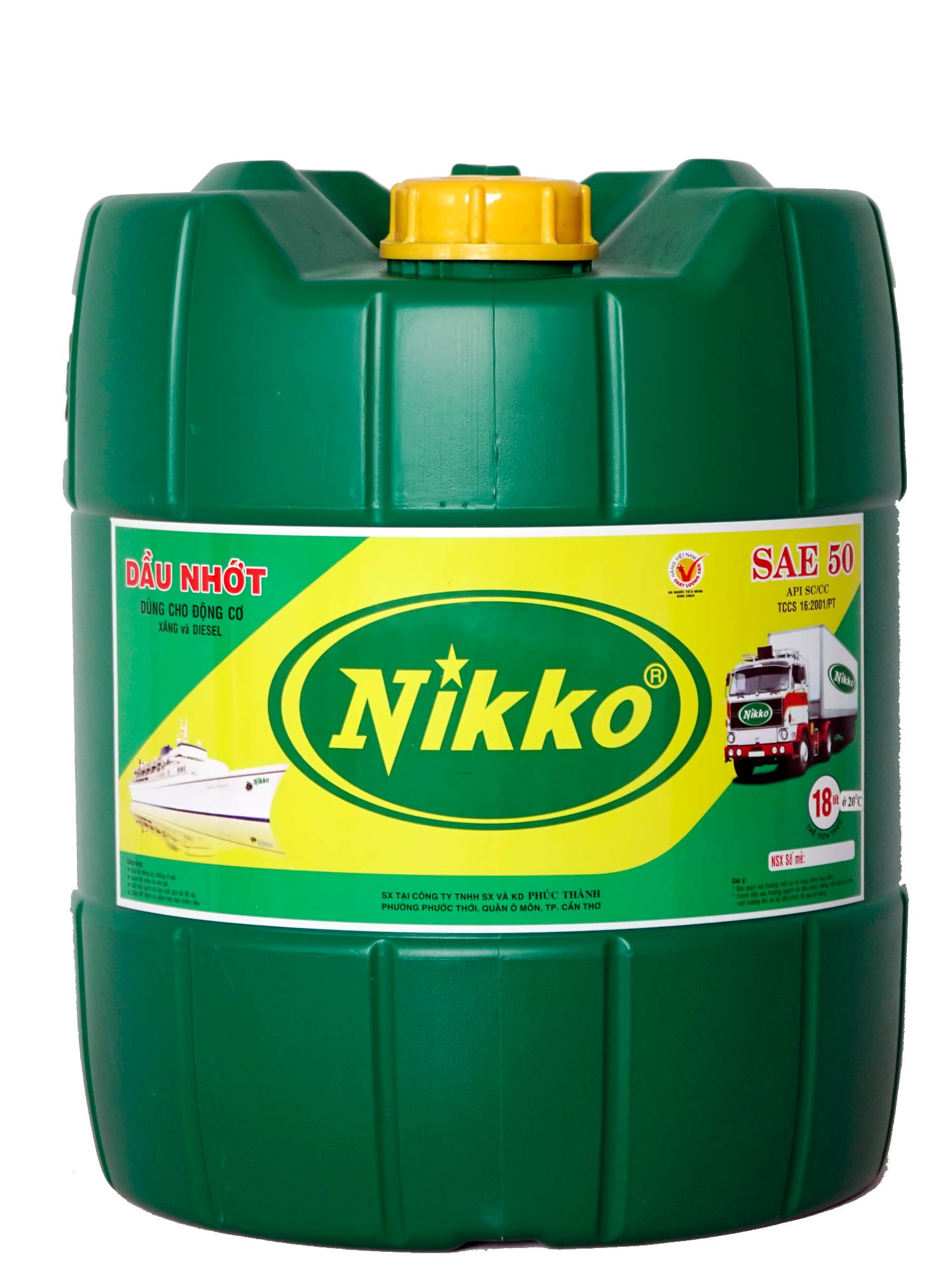 NIKKO STANDA ENGINE OIL PHẨM CẤP API: SC/CC ĐỘ NHỚT SAE 50 – nikko