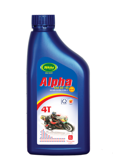 ALPHA ENGINE OIL PHẨM CẤP API: SE – ĐỘ NHỚT SAE 50 – nikko