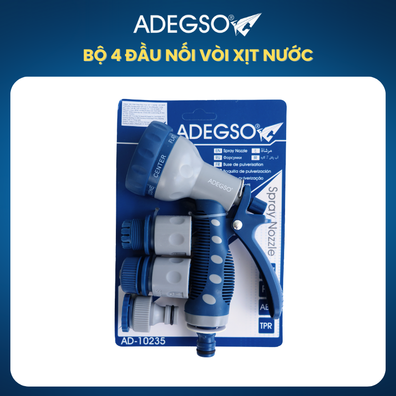 Adegso Bộ 4 Món Súng Phun Nước 7 Chế Độ – ADEGSO VIETNAM