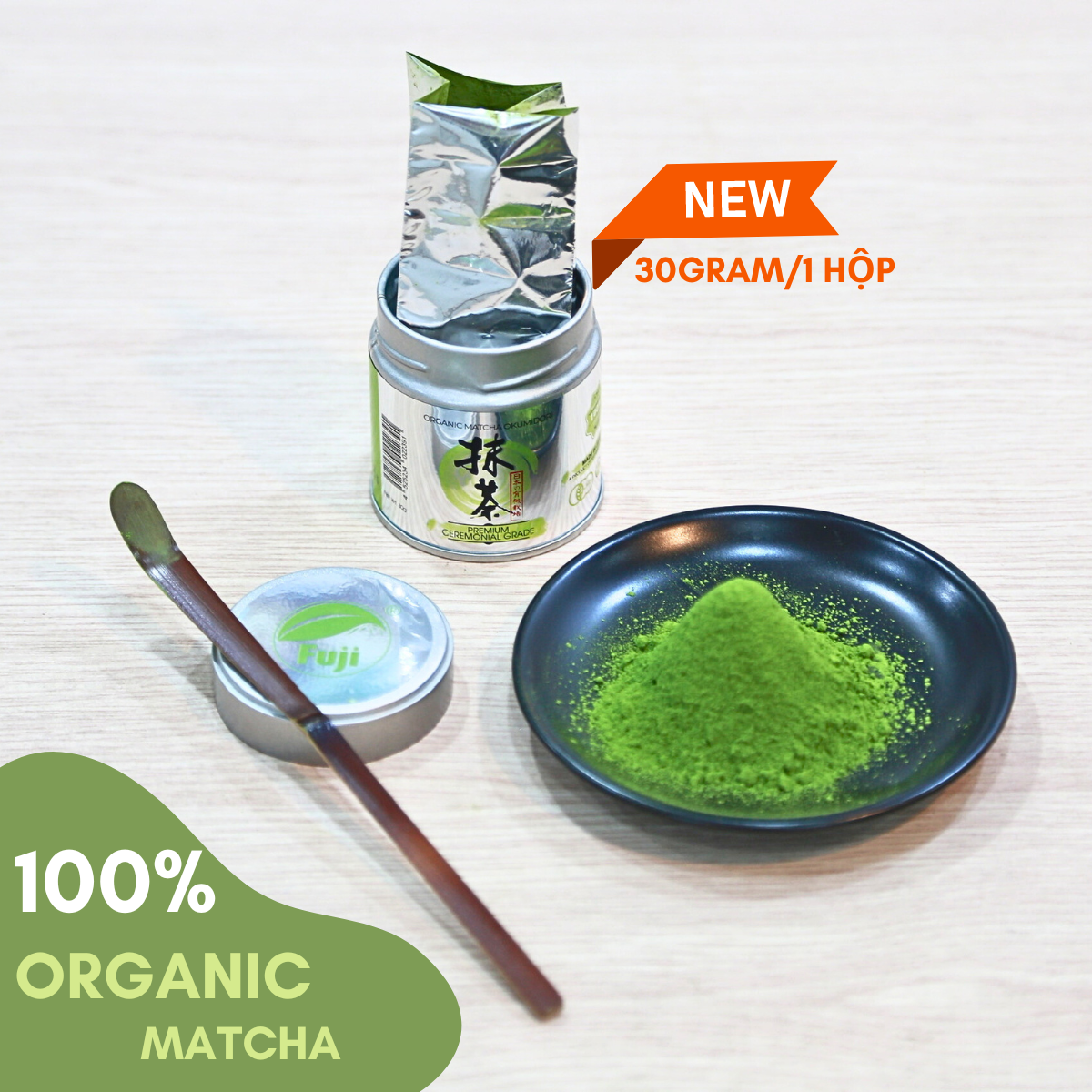 Organic Matcha Okumidori – Ceremonial Grade