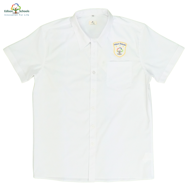 Áo sơ mi cộc tay HS– Edison Schools