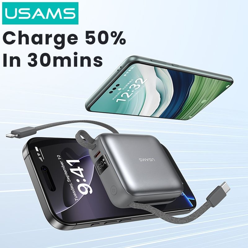 Pin Dự Phòng USAMS CD240 10000mAh 20W