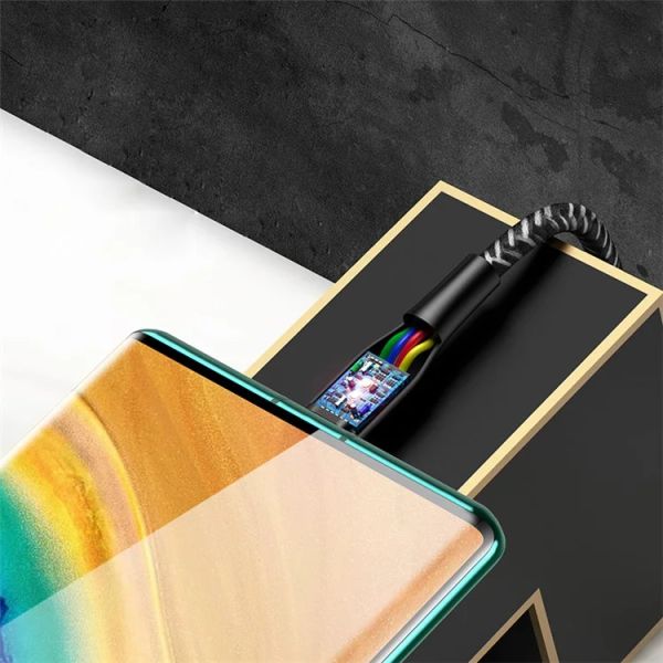 Cáp Sạc Nhanh USB to Type-C USAMS U41 (2A, 2M, Nylon Braided) - USAMS Vietnam Official