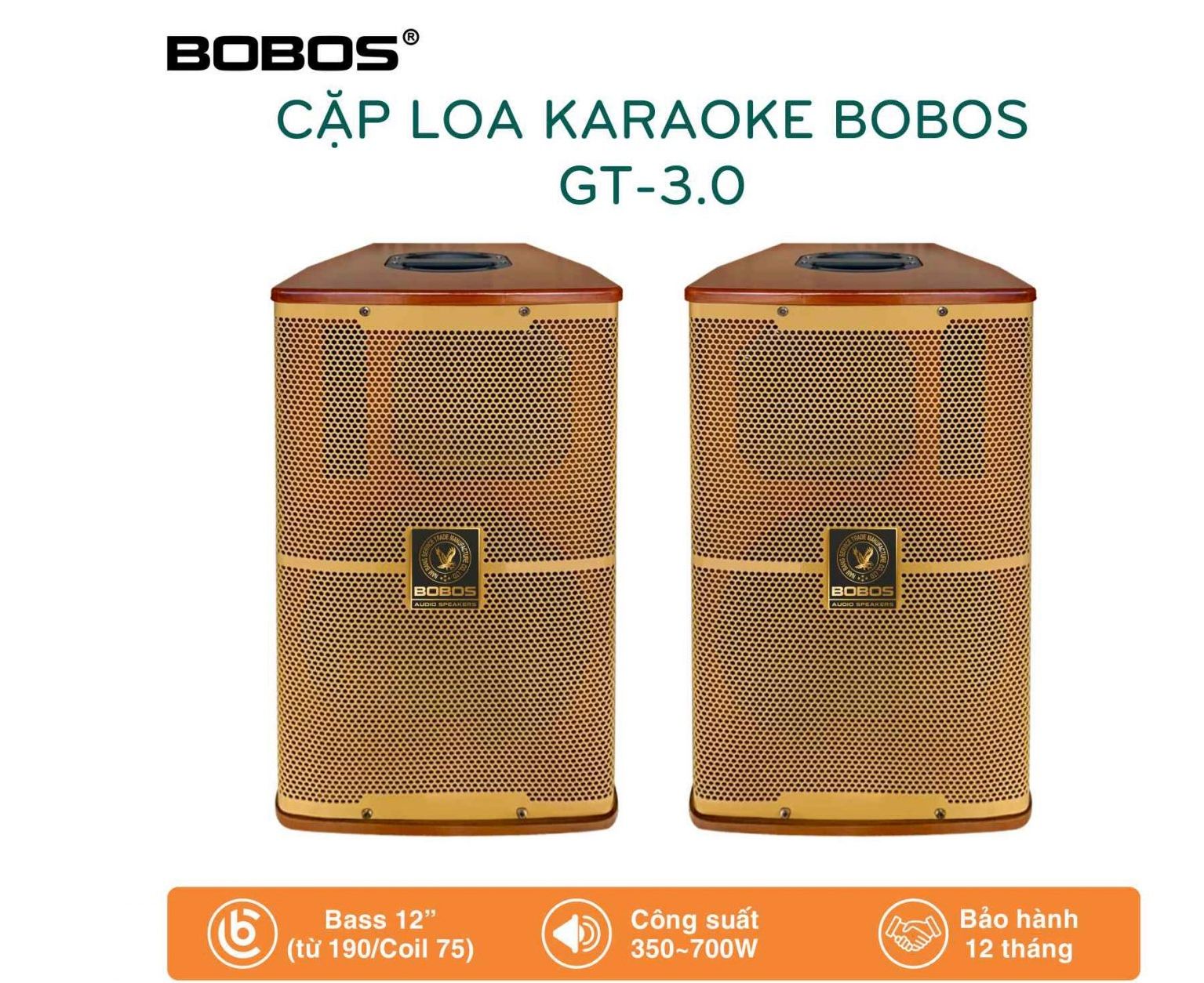 LOA FULL 3 TẤC BOBOS GT-3.0 – Showroom Thanh Hà Audio
