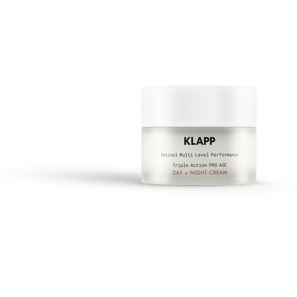 Triple Action PRO AGE Day + Night Cream – Klapp Skin Care Science Viet Nam