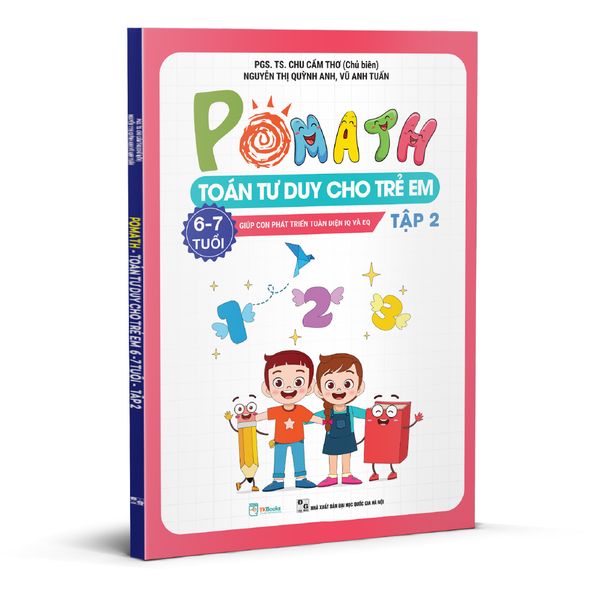 POMath - Toán tư duy cho trẻ em 6 - 7 tuổi - Tập 2