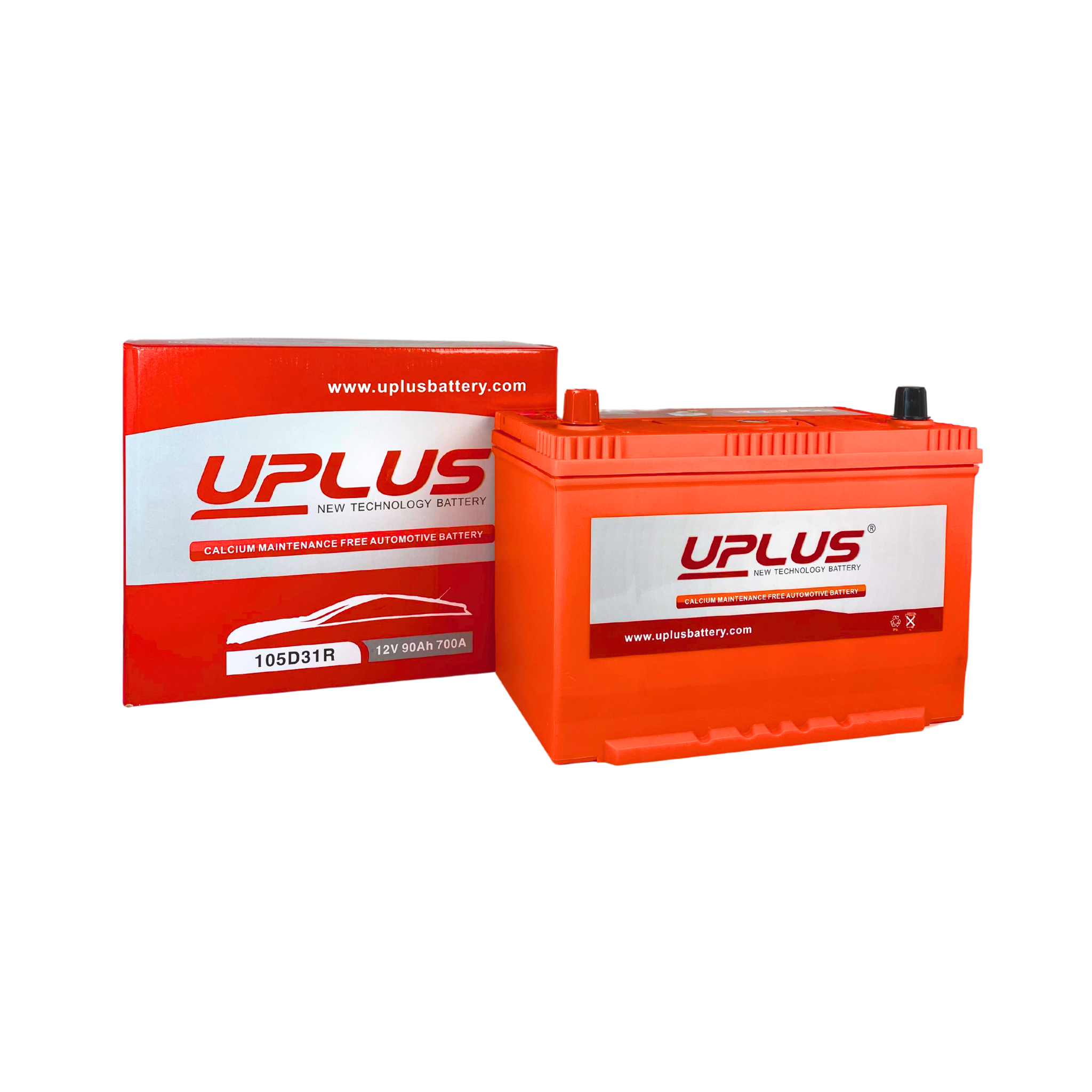 Ắc quy ô tô Uplus 105D31R 12V - 90Ah