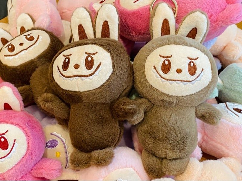 MK Labubu Nâu Cafe – ĐIỆU KIDS- Áo dài mẹ&bé Điệu