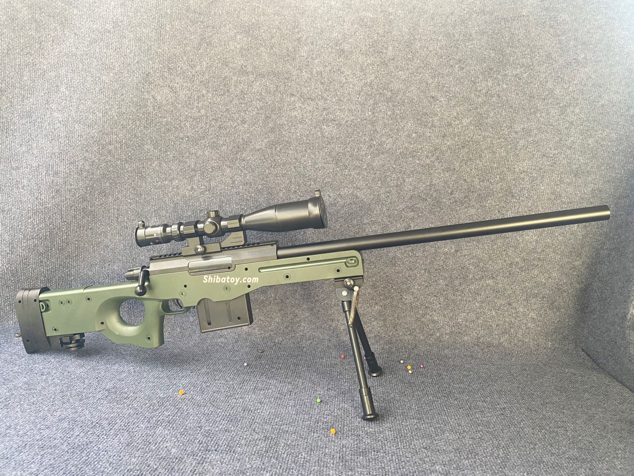Mô hình súng tỉa đạn nhựa AWM Kích Thước 120cm, Chế Độ Cơ Tặng Kèm Ful ...