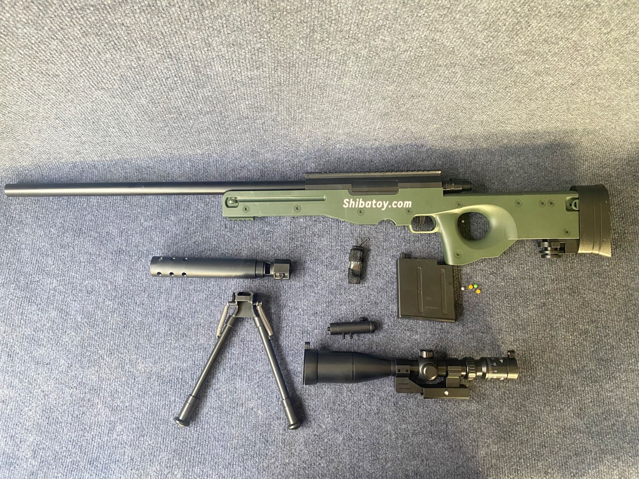 Mô hình súng tỉa đạn nhựa AWM Kích Thước 120cm, Chế Độ Cơ Tặng Kèm Ful ...