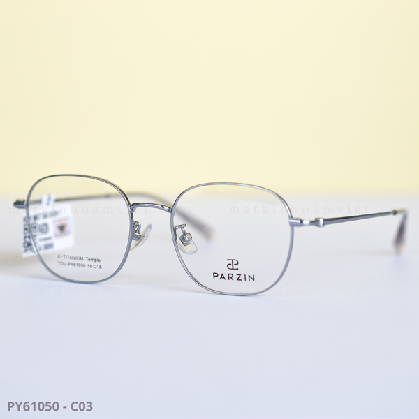 Gọng Kính Cận Oval Thời Trang nam nữ Titanium PARZIN Glasses PZ-62082 ...