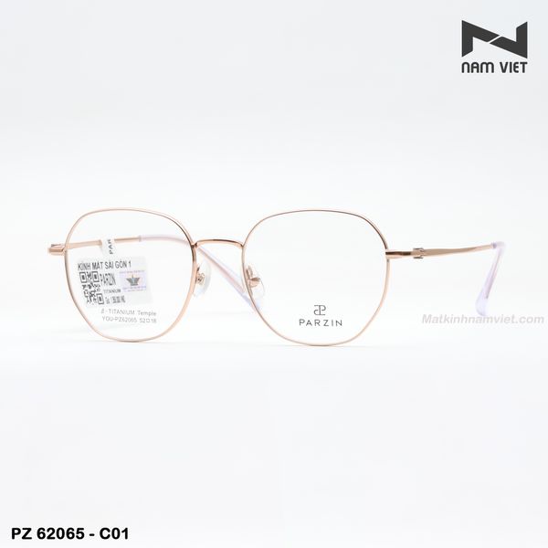 Gọng Kính Tròn Thời Trang PARZIN Eyewear Glasses PZ-62065 Chính Hãng ...