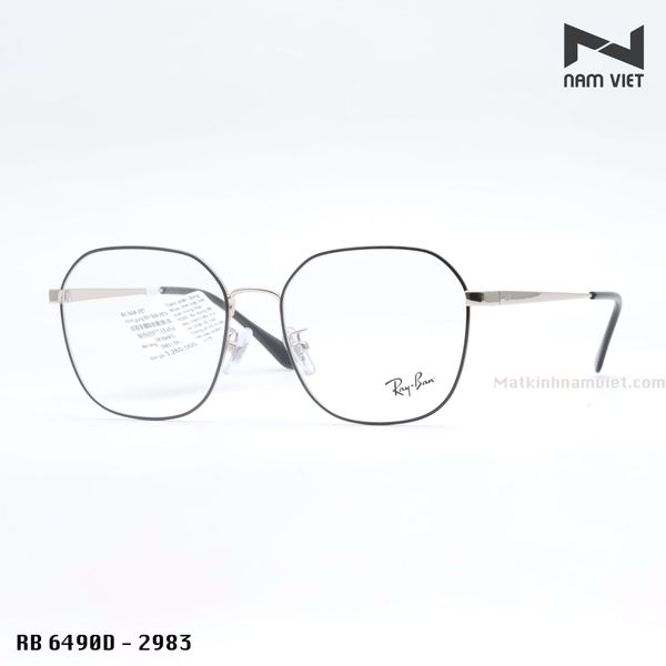 Gọng Kính Lục Giác Thời Trang Ray.Ban Eyewear Glasses RB-6490D Cao Cấp ...