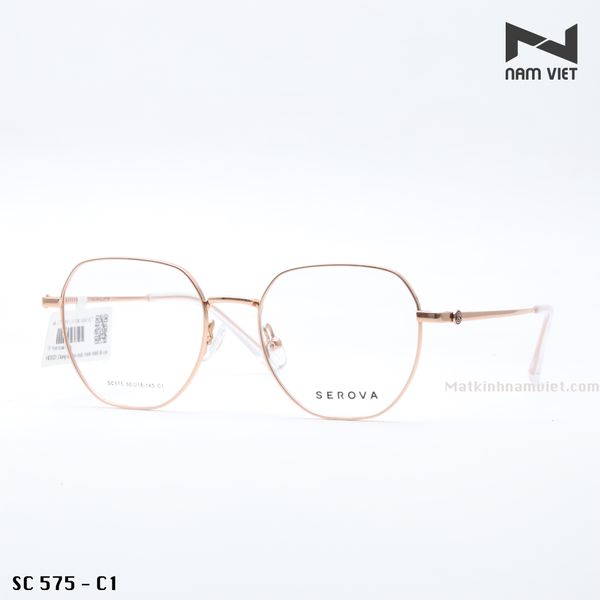 Gọng Kính Lục Giác Thời Trang SEROVA Eyewear Glasses SC-575 Cao Cấp ...